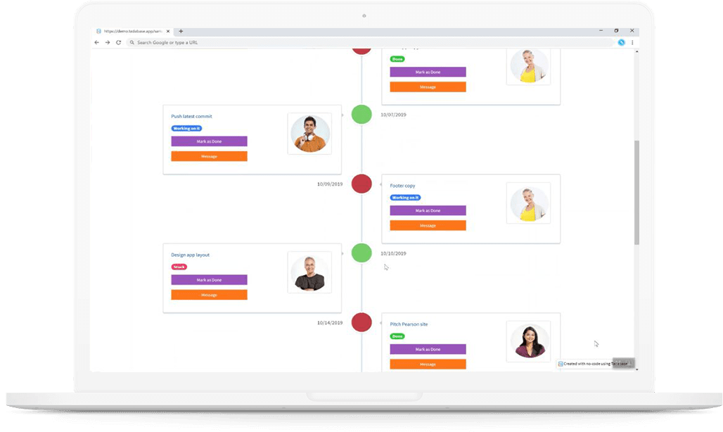 Tadabase - Components Overview